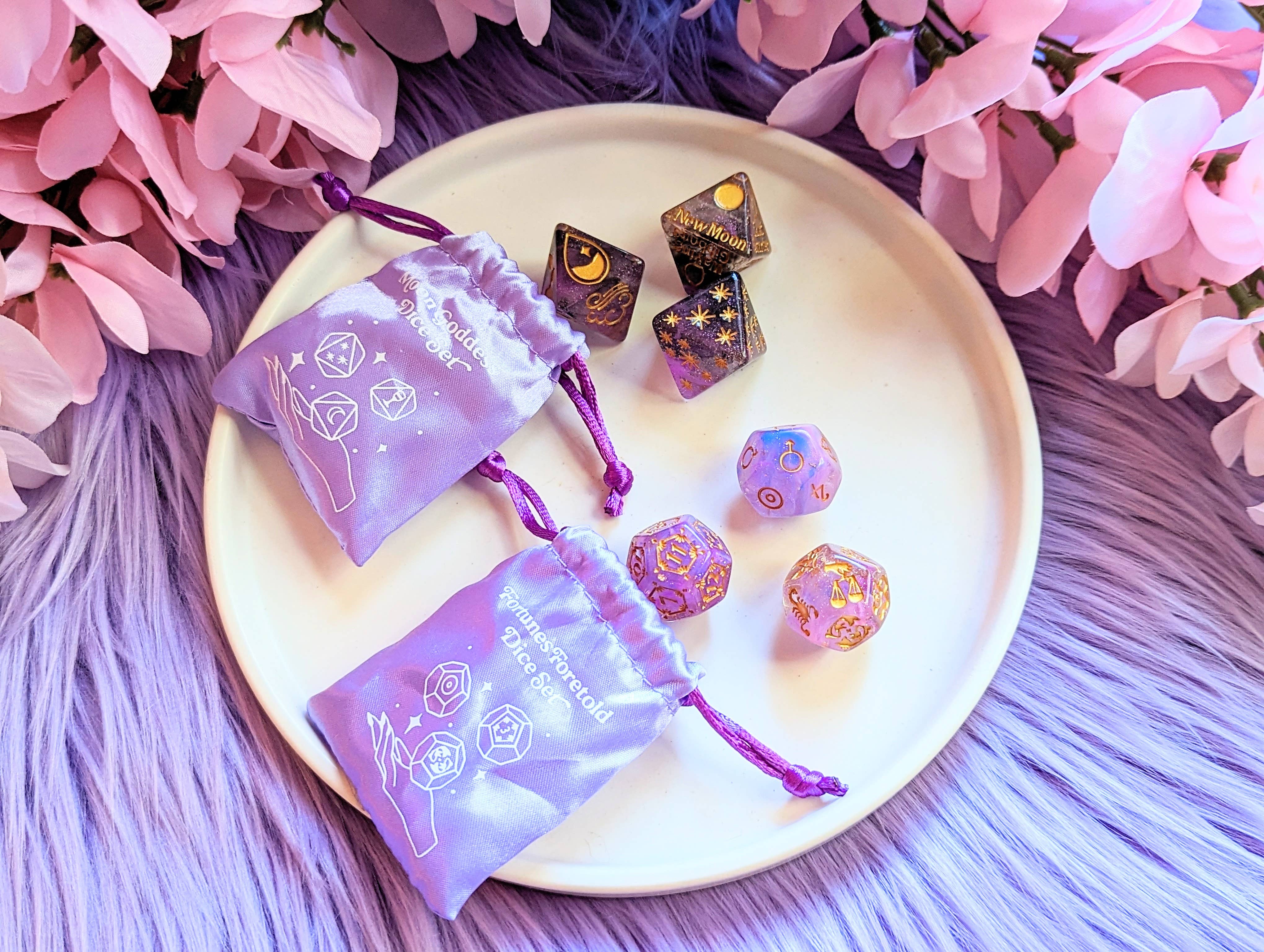 Divination Dice Set | Phantom Quartz - A Metaphysical Boutique